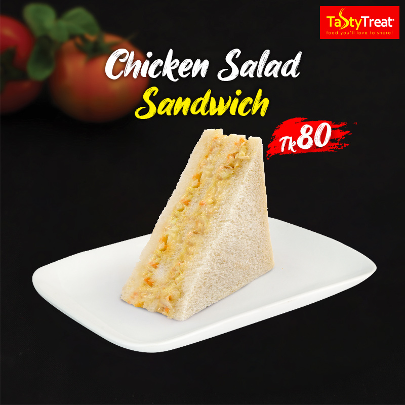 Snacks & Savory :: Sandwich :: Chicken Salad Sandwich 100gm
