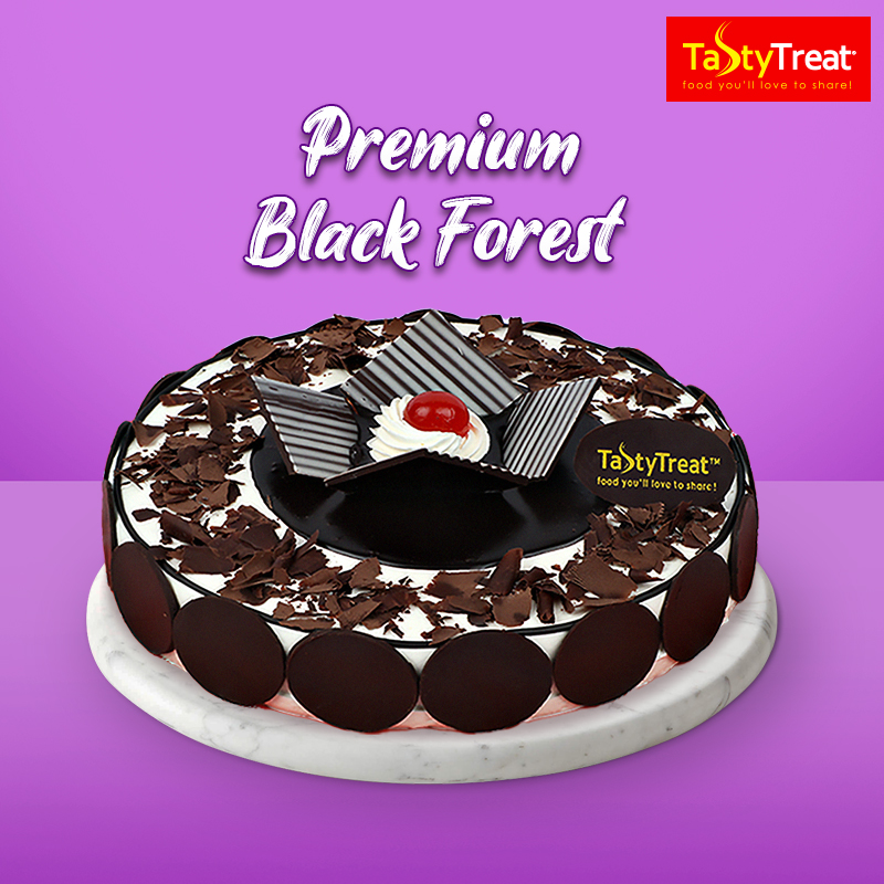 Cakes & Pastry :: Regular Cake :: Premium Black Forest Cake 500gm